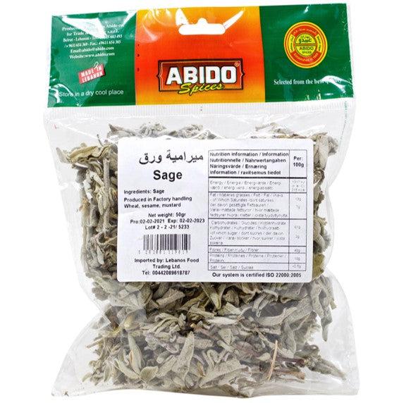 Salvia Seca Comprar Salvia Seca A Granel Infusión 50gr Herbolario